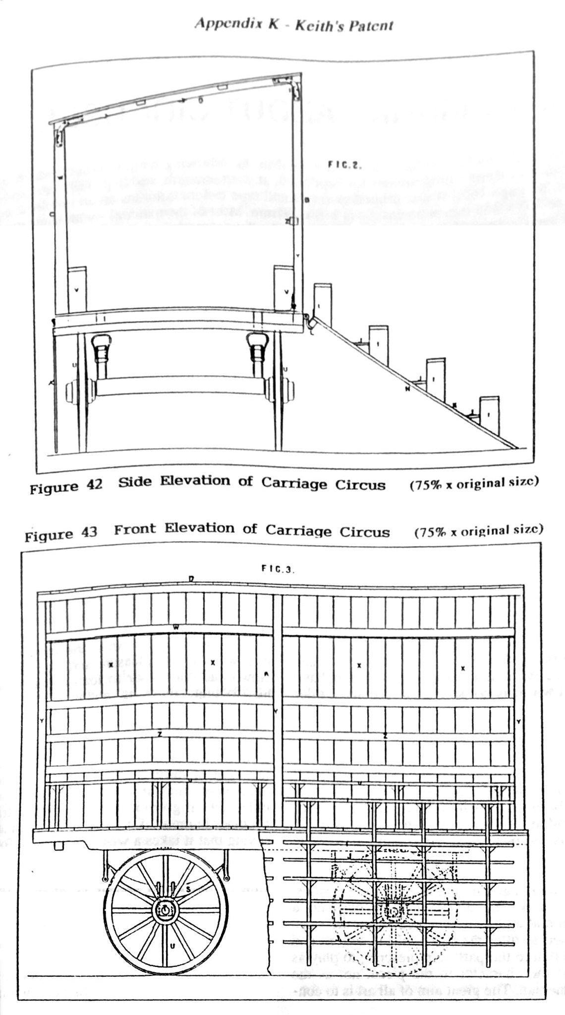 The wooden circus buildings – William Tudor's Circus
